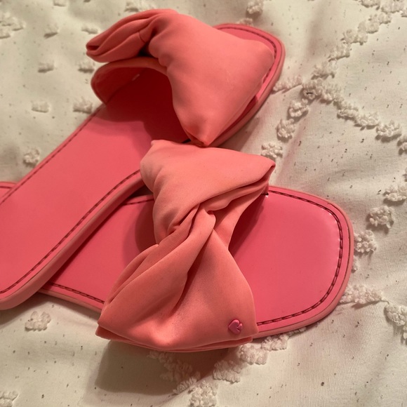 kate spade | Shoes | New Kate Spade Hot Pink Slides | Poshmark